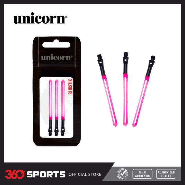 Unicorn Slik Stik Plus Aluminum Dart Shafts Set - Short | Lazada PH