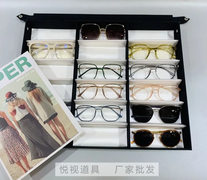 Glasses storage box 18 sunglasses display box storage counter display ...
