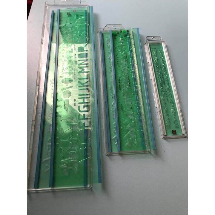 N . kaxp079kpjb19 Lettering Stencil Guide by: Faber-Castell | Lazada PH