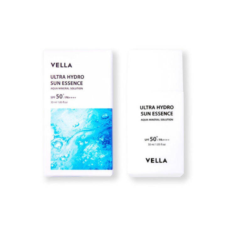 KOREA VELLA ULTRA HYDRO SUN ESSENCE (30ML) 韩国 VELLA水光防晒精华液 (30毫升) | Lazada