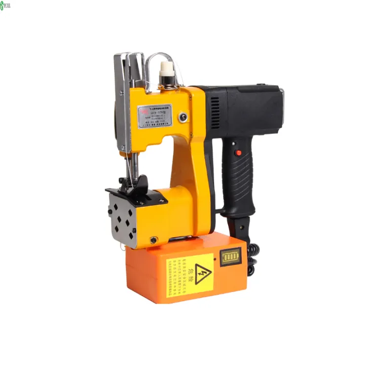 Portable Recharge Automatic Sewing Bag Machine Packer Weave Bag Seal ...