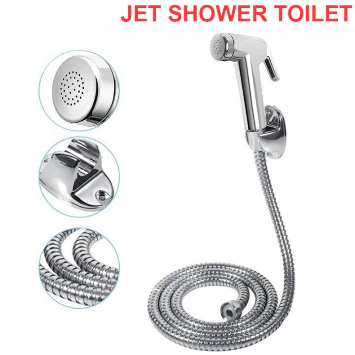 Jet Shower Kloset SET Semprotan Air Toilet Alat Cebok Semprot Air ...