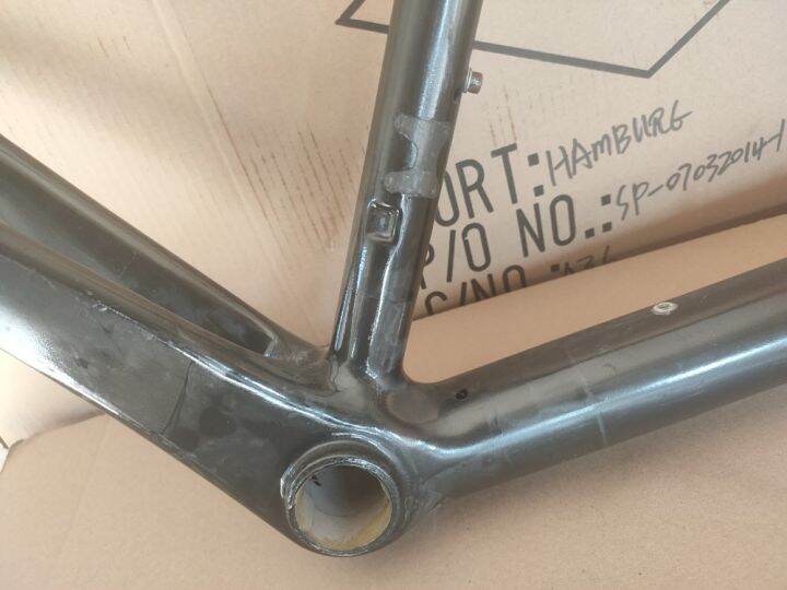 Carbon fiber blank road frame 590/620 high press-in BB30 axle seat tube ...