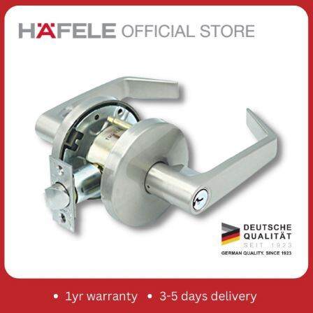 Hafele Cylindrical lever lock set, Grade 2 for door thickness 35-45 ...