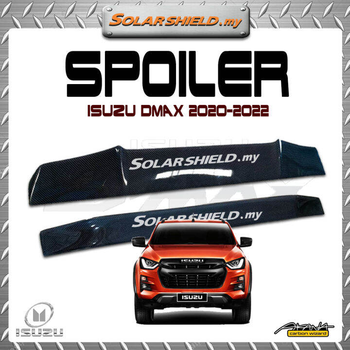 Isuzu Dmax 2020-2022 Akana Carbon Wizard Rear Spoiler 4x4 Isuzu Dmax ...