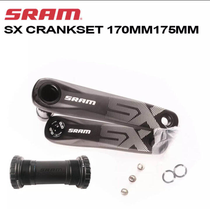 SRAM SX EAGLE Crankset 12 Speed DUB Crankarms 165mm 170mm 175mm MTB ...