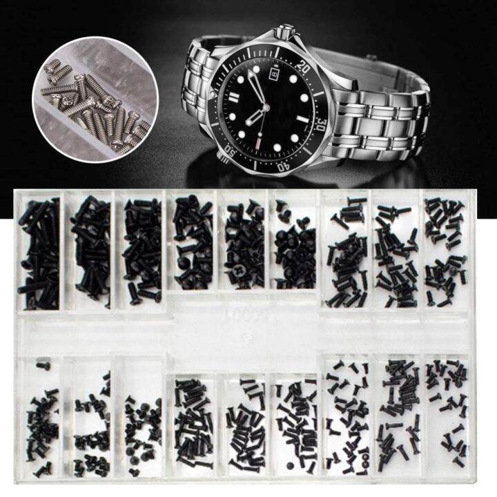 BIRONG เหล็ก หัวกลม หัวแบน คอมพิวเตอร์ แว่นตา นาฬิกาฮาร์ดแวร์ ชุดสกรู ...