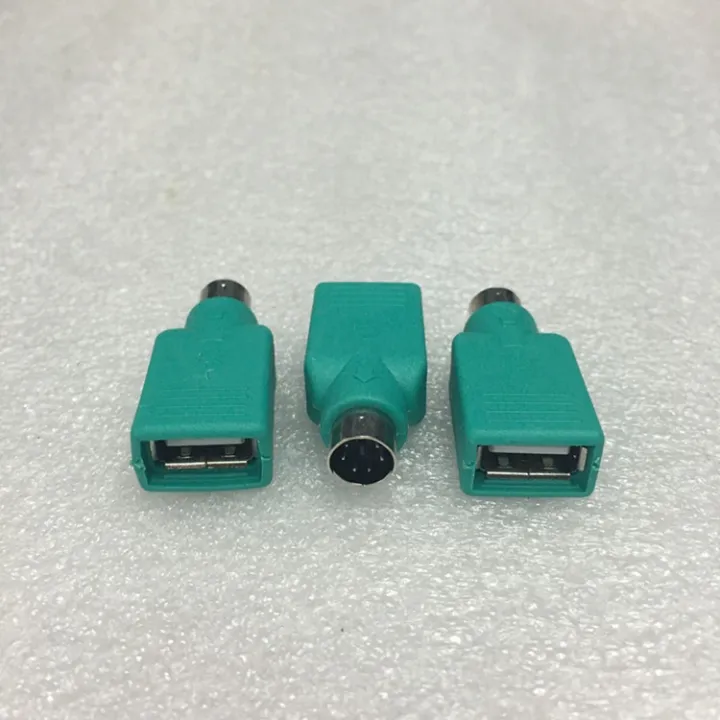 Ps2 Interface Converter Ps 2 To Usb Female Adapter Round Port To U Port Usb Conversion 