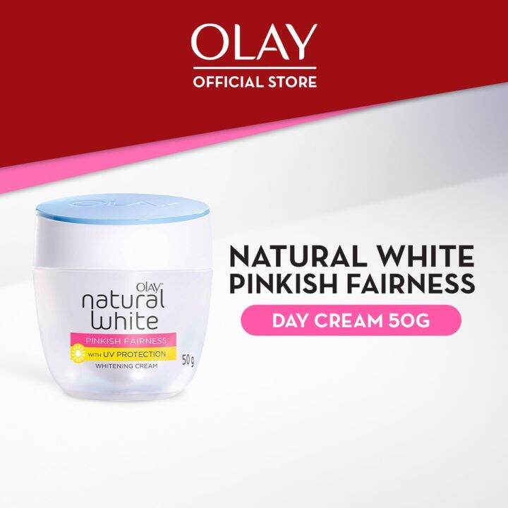 Olay Natural White Pinkish Fairness UV Day Cream Moisturizer SPF24 50G ...