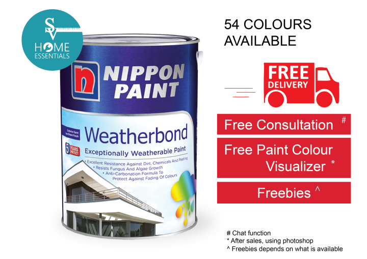 Nippon Weatherbond 5L/20L | Lazada Singapore
