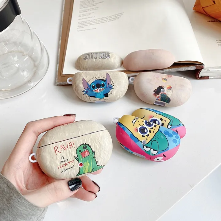 Cartoon Stitch SpongeBob Hard Cover for Beats Studio Buds Lovely Girl ...