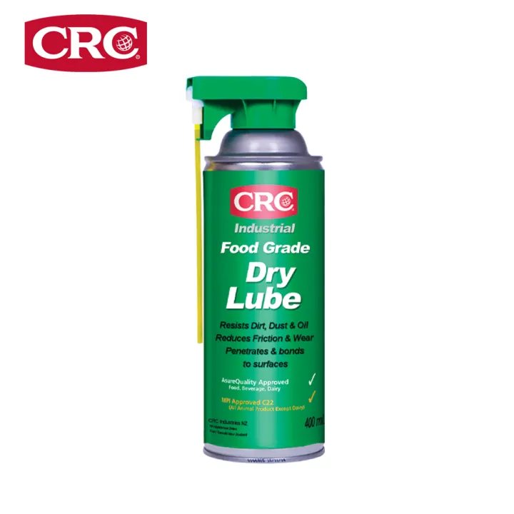 CRC Food Grade Dry Lube สเปรย์เทฟล่อนเคลื่อบหล่อลื่นแห้ง 400 mL. | Lazada.co.th