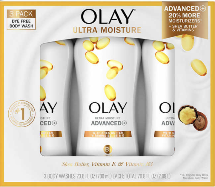 Olay Ultra Moisture Plus Body Wash 23.6 oz, 3-pack | Lazada PH