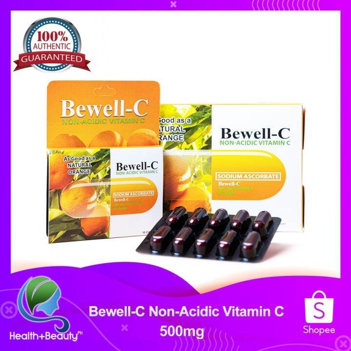 Bewell-C Non-Acidic Vitamin C Sodium Ascorbate 500mg | Lazada PH