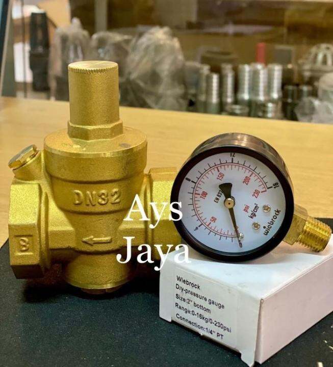 PRV PRESSURE REDUCING VALVE KUNINGAN 3/4 " INCH DN 20 REGULATOR PN 16 ...