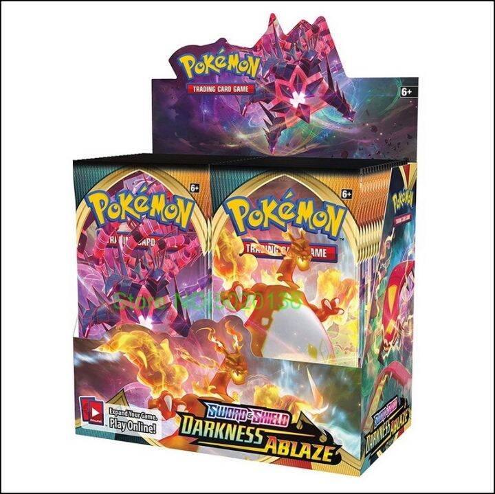 【CW】 Pokémon TCG: Sword amp; Shield Darkness Ablaze Booster Box Pokemon ...