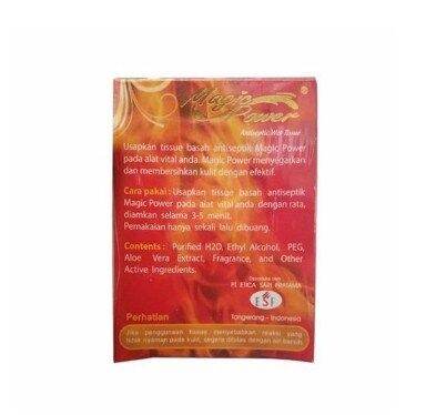 Tisu Magic Power Merah Isi 6 Sachet | Lazada Indonesia