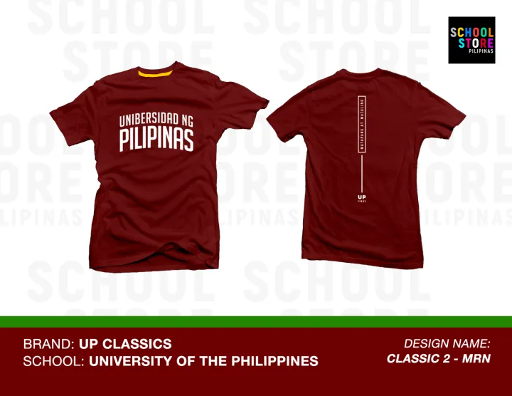 University of the Philippines Shirt - UP Fighting Maroons Classic part ...