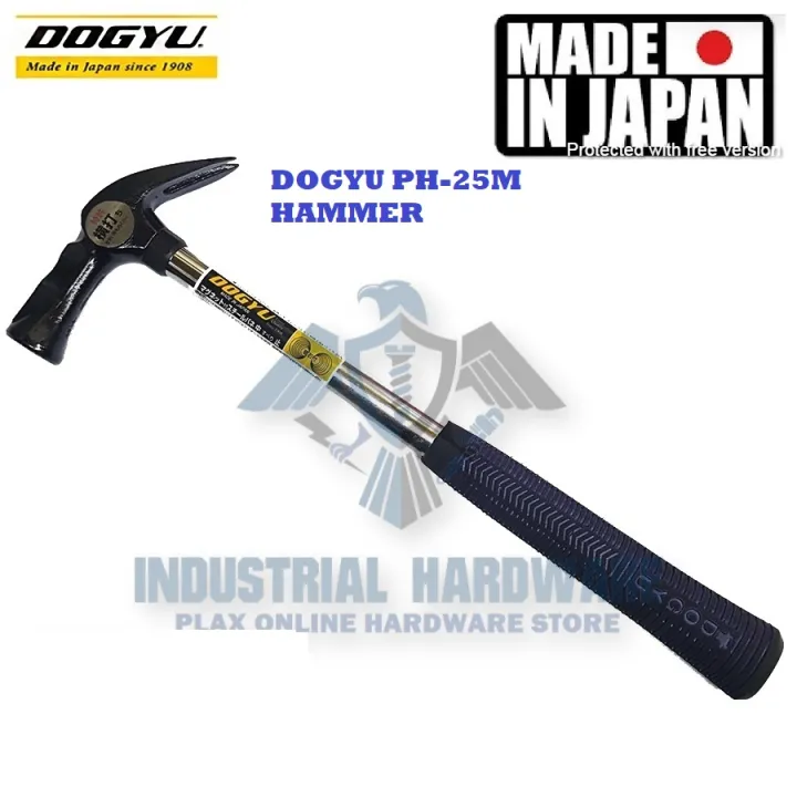 **ORIGINAL** Dogyu PH-25M Tubular Steel Handle Panel Hammer with ...