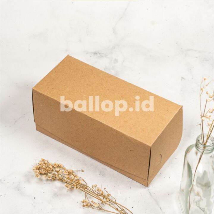 Kraft 22 10 10CM Lamination Box Packaging Box oloni Donut Roll Tart ...