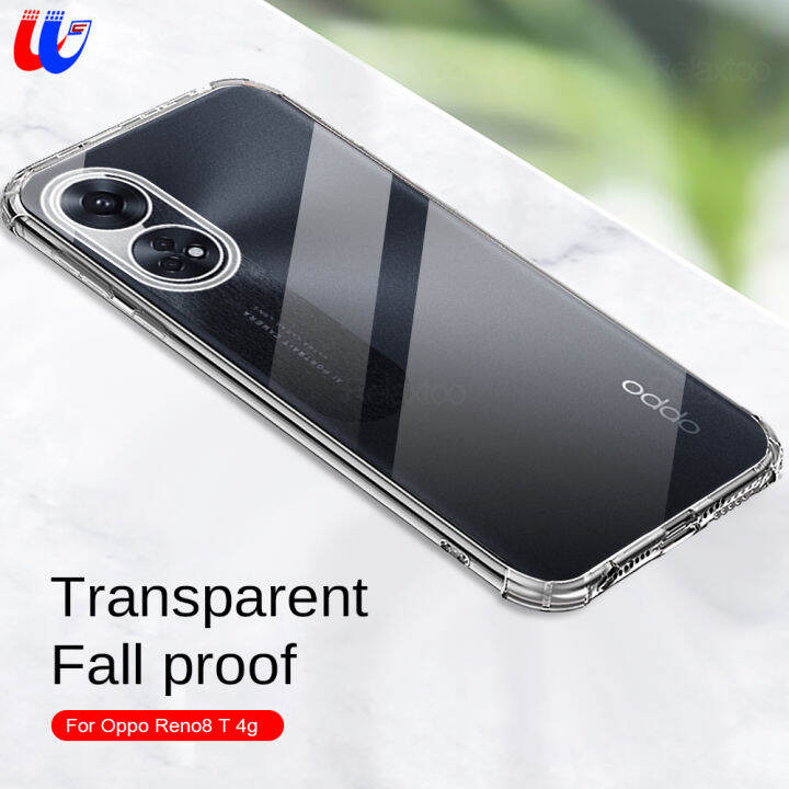 Transparent anti-drop case for Oppo Reno8 T 4G 5G For Oppo Reno8 T 4G ...
