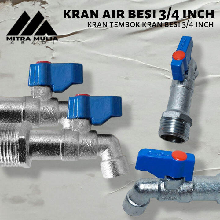 Kran Air Besi 3/4 Inci Keran l Tembok l Taman | Lazada Indonesia