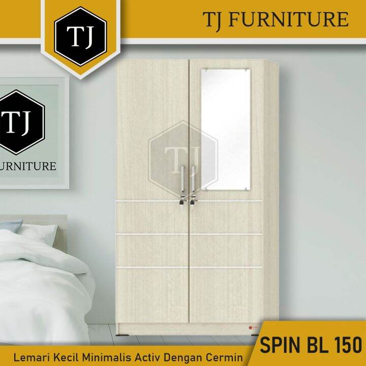 Activ Lemari Pakaian Kecil Dengan Cermin / Kabinet Serbaguna Minimalis ...