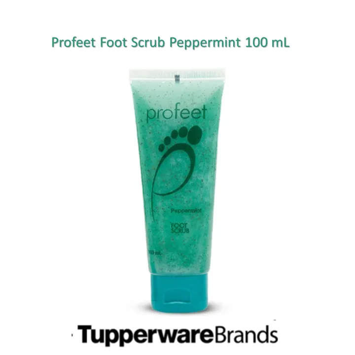 Profeet Foot Scrub Peppermint 100 mL by Tupperware Brands | Lazada PH