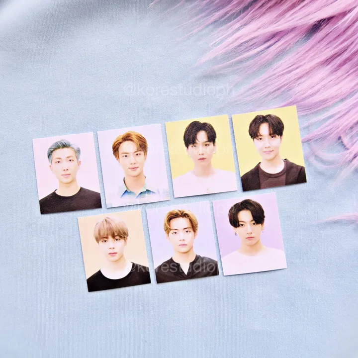 BTS ID Photo Set (7 Photos) | Lazada PH