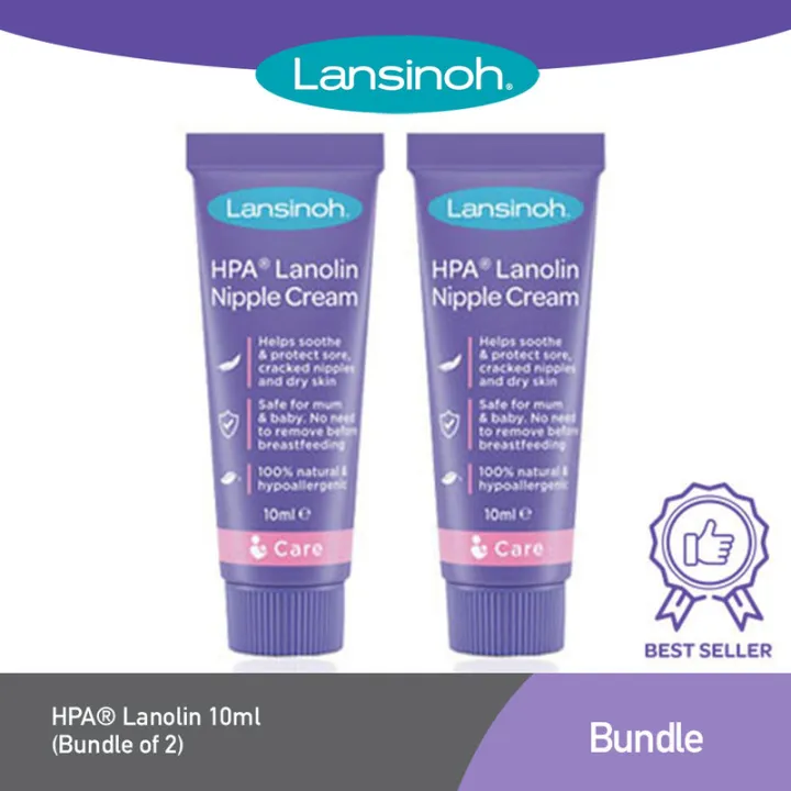 Lansinoh Lansinoh HPA® Lanolin Nipple Cream 10ml (Bundle of 2) | Lazada PH