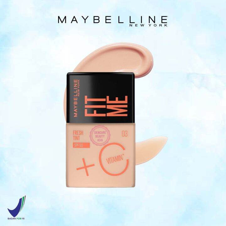 MAYBELLINE Fit Me Fresh Tint - Foundation Tint With Vitamin C And SPF ...