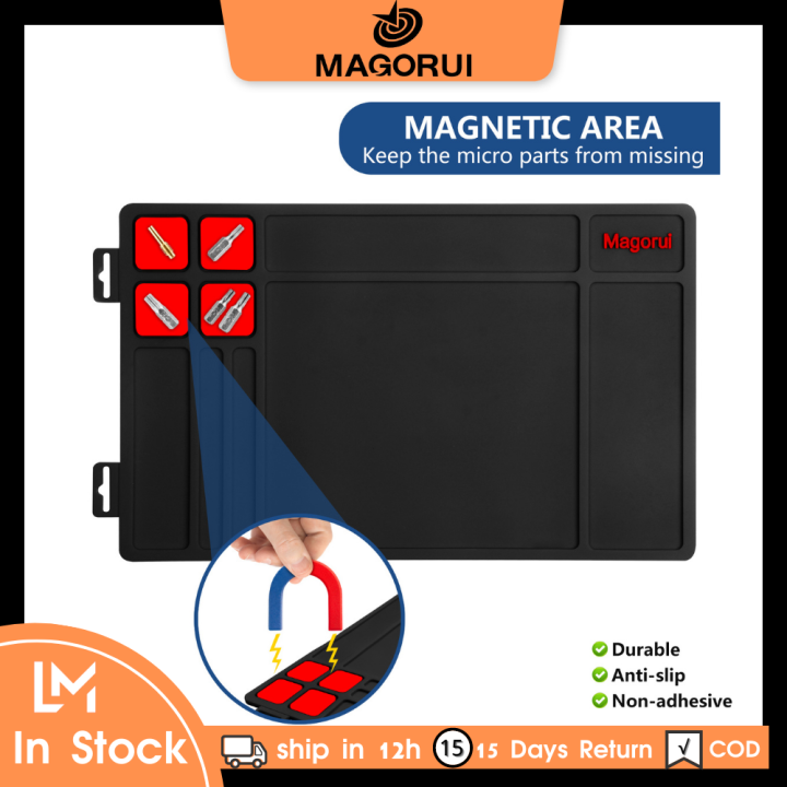 MAGORUI Tactical Rubber Cleaning Mat Essential Maintenance Pad Rubber ...