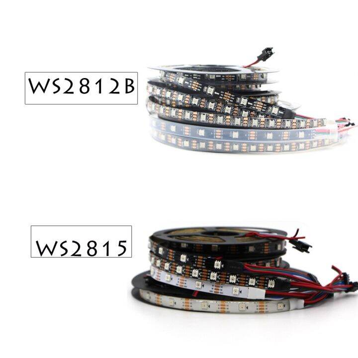 Ws2812 Ws2812b Ws2815ws2812b อัปเกรดพิกเซลไฟแถบไฟ Led สี Rgb สามารถระบุ ...
