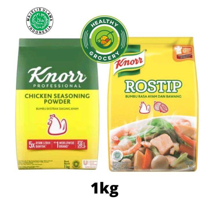 Knorr Rostip 1kg / Bumbu Rasa Ayam Dan Bawang / Knorr Chicken Seasoning ...