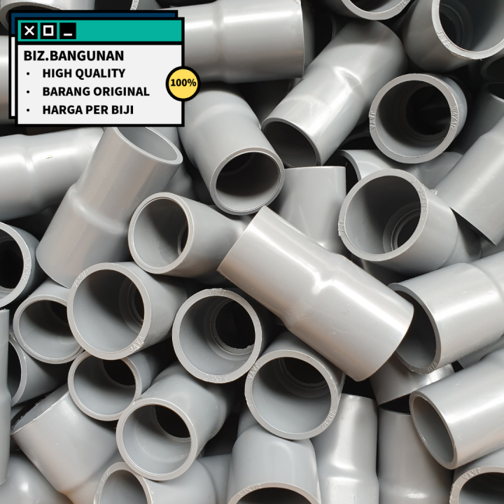 REDUCER SOK PVC JAYA TS 1" X 1/2" INCH - REDUCER FITTING PIPA SOCK ...