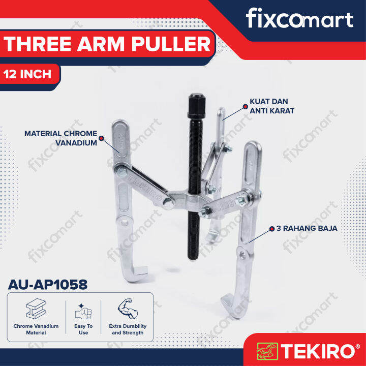 TEKIRO Three Arm Puller 12" - Treker 12" | Lazada Indonesia