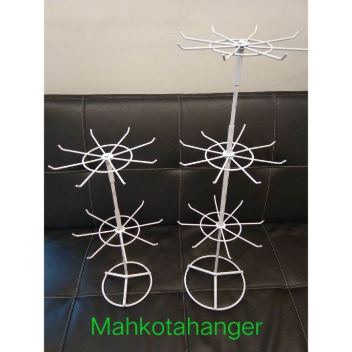 Rak Display putar Matahari 3 susun gantungan aksesoris display COD ...