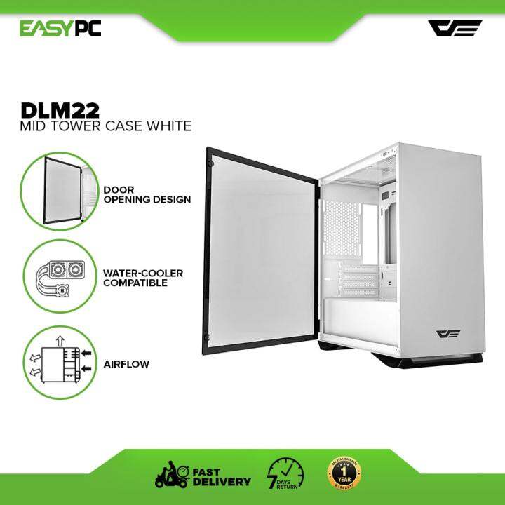EasyPC DarkFlash DLM22 Mid Tower Case White, Best Seller, nd New ...