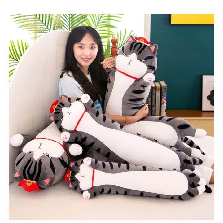 Boneka Guling Kucing Belang / Guling Boneka Motif Kucing Lucu / Guling ...
