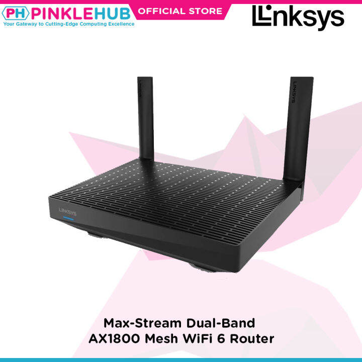 PinkleHub | Linksys Max-Stream (MR7350-AH) Dual-Band AX1800 Mesh WiFi 6 ...