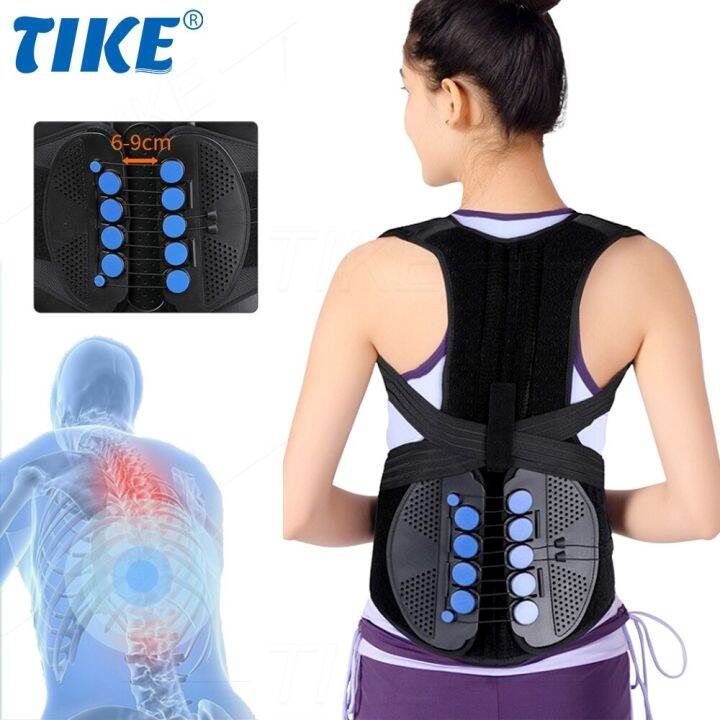 TIKE Comfy True Fit Posture Corrector Back Shoulder Support Brace Belt ...