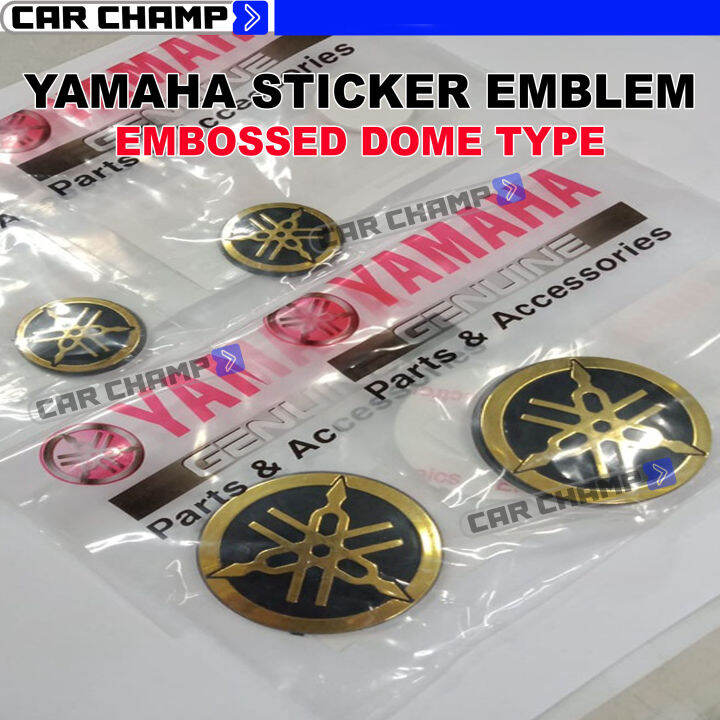 Yamaha Sticker Emblem Dome Type for Aerox/Sniper/Nmax/Xmax/R3/R15 ...