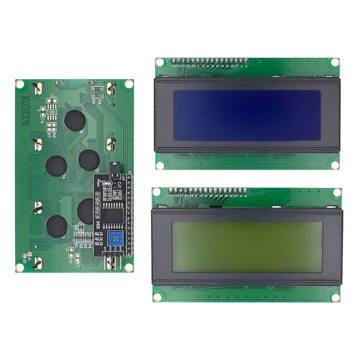 LCD2004+I2C LCD2004 20x4 2004A Blue Green Screen Character LCD IIC ...