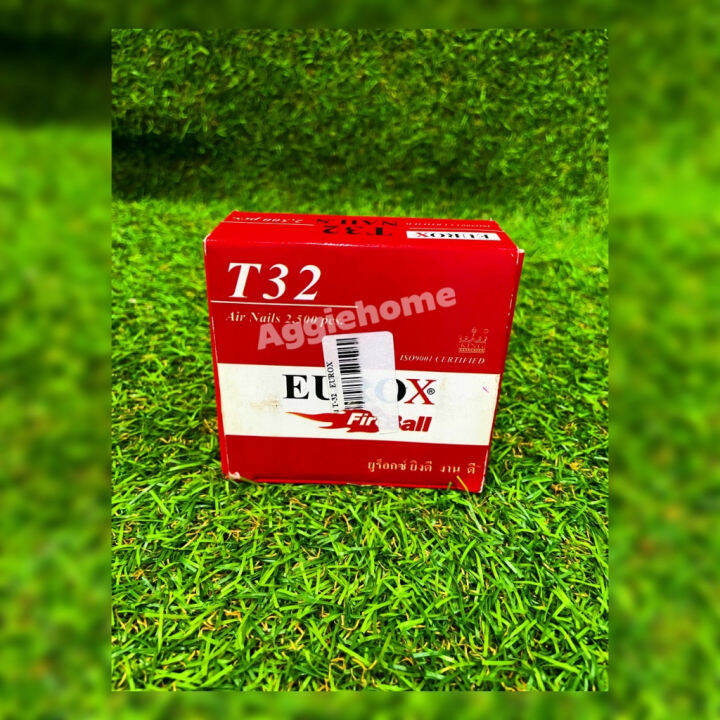 🇹🇭 EUROX 🇹🇭 ตะปูยิงไม้ ขาเดี่ยว รุ่น T32 ( 2500 นัด/กล่อง ) ตะปูสำหรับยิงลังไม้ โครงไม้ ใช้ร่วม ...