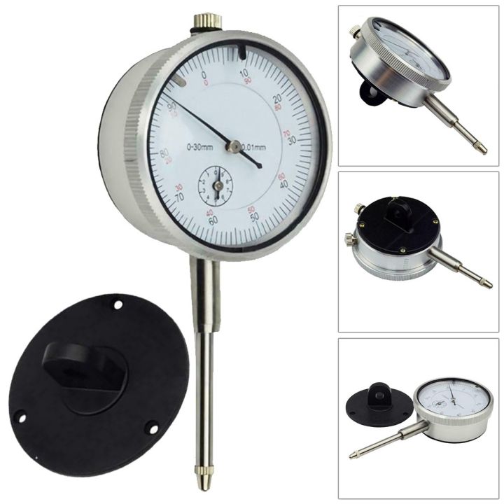 0.01mm Percentile Indicator 0-30mm 1 Pcs Dial Indicator Measuring Shaft ...
