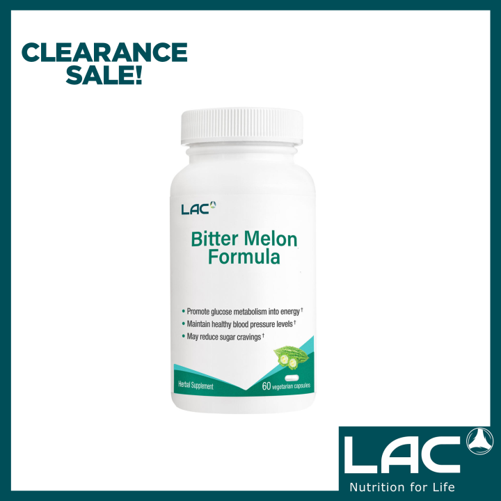 LAC Bitter Melon Formula 60 Vegicap (best by: August 2024) | Lazada PH