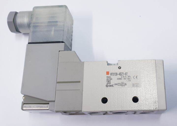 โซลินอยด์วาล์ว SOLENOID VALVE ‘’SMC’’ VF3130-4DZ1-02 COIL 220V เกลียว ¼ นิ้ว | Lazada.co.th