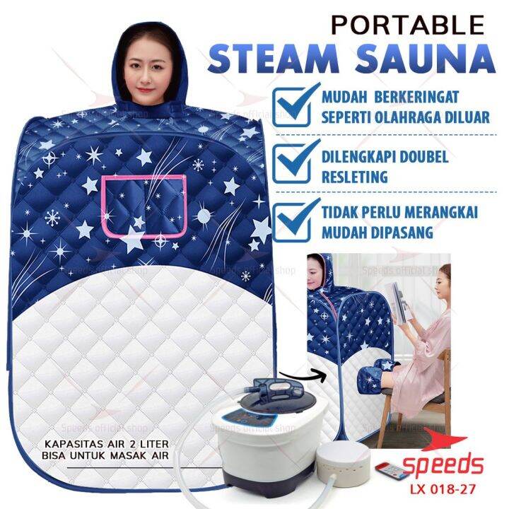 Portable Steam Sauna Sauna Portable Alat Pelangsing Tubuh Alat Sauna ...