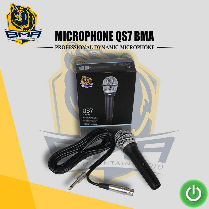 Mic BMA QS7 Dynamic Vocal Microphone Terbaru | Lazada Indonesia