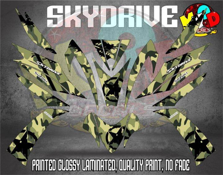 Skydrive Decal Sticker Laminated | Lazada PH
